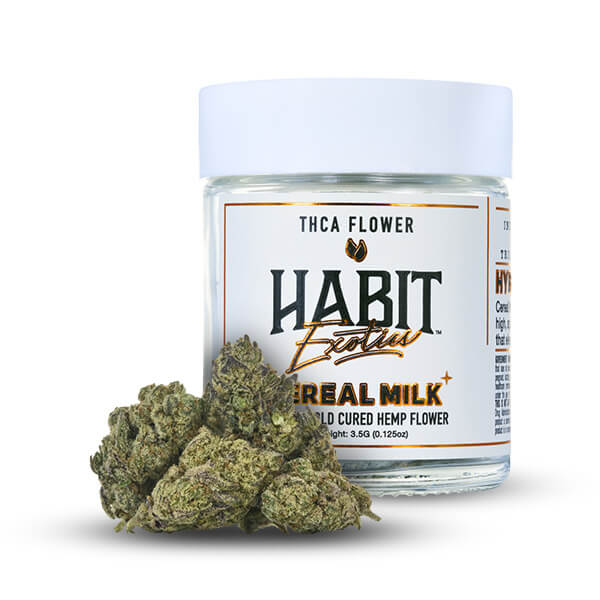 Buy 3.5g Exotic THCA Flower Cereal Milk Online | HabitCBD