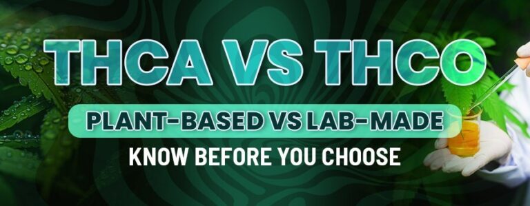THCO vs THCA: What’s the Difference Explained